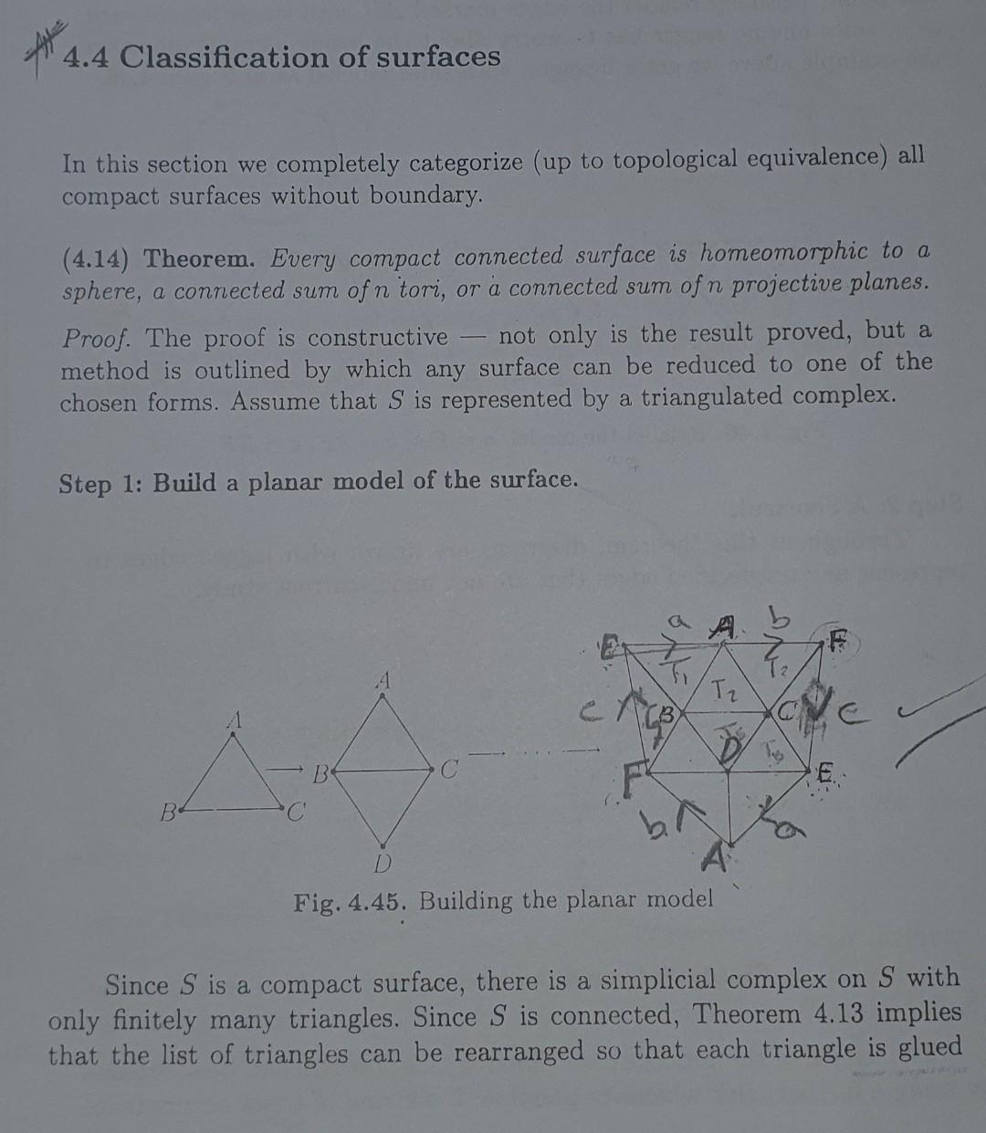 Solved Exercise 4.17. Identify the surfaces which have | Chegg.com