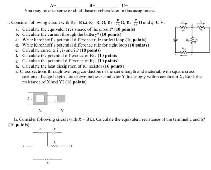 Solved You may refer to some or all of these numbers later | Chegg.com