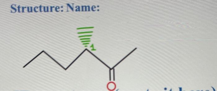 Solved Structure: Name: . | Chegg.com