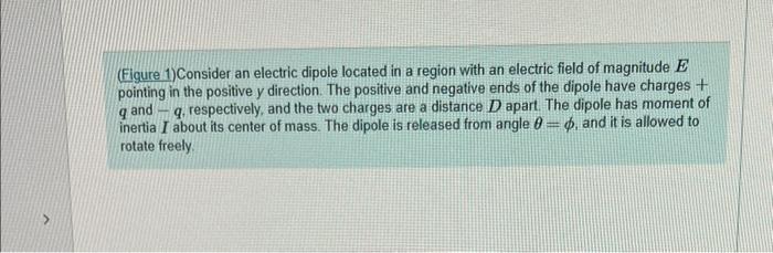 Solved (Figure 1)Consider an electric dipole located in a | Chegg.com