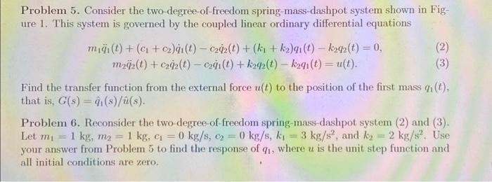 Solved I Need Problem 5 And 6 As Problem 6 Links From Chegg
