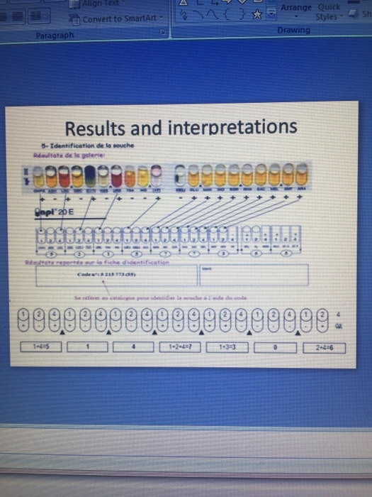 Exercise 8 Use Of The Api 20e System To Identify Gram