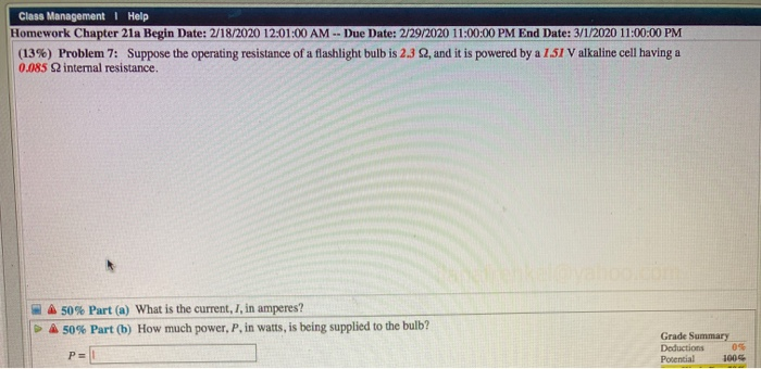 Solved Class Management | Help Homework Chapter 21a Begin | Chegg.com