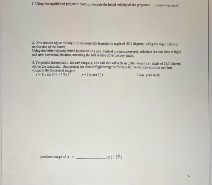 Solved A physies studeat obtained the following data from a | Chegg.com