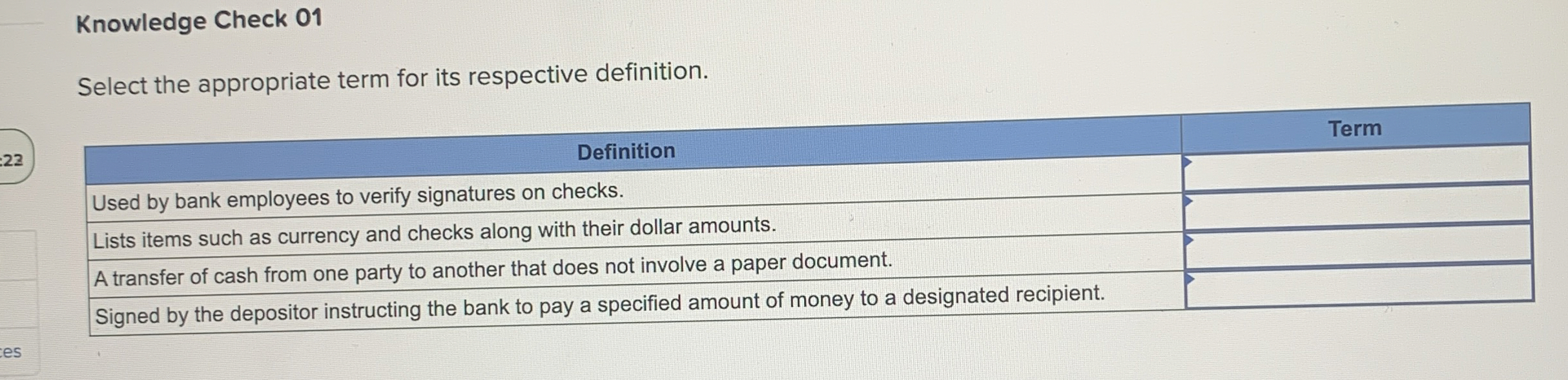 Solved Knowledge Check 01All of the following statements | Chegg.com