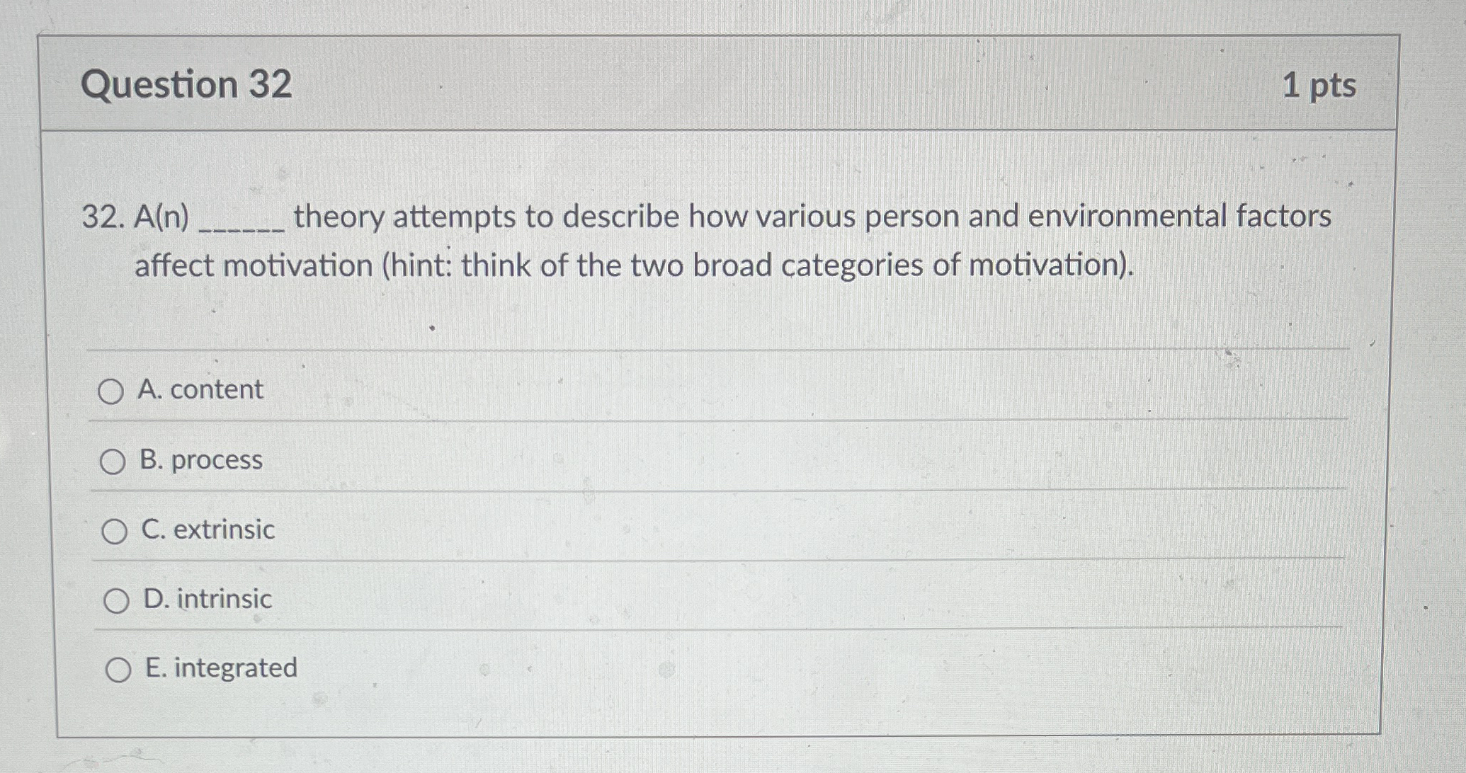Solved Question 32A(n)theory attempts to describe how | Chegg.com