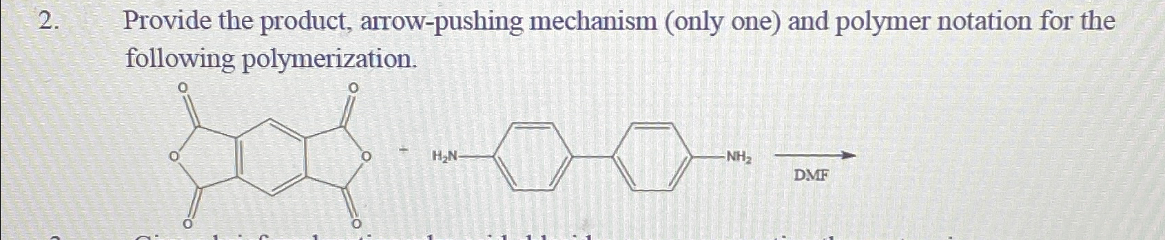 Provide the product, arrow-pushing mechanism (only | Chegg.com