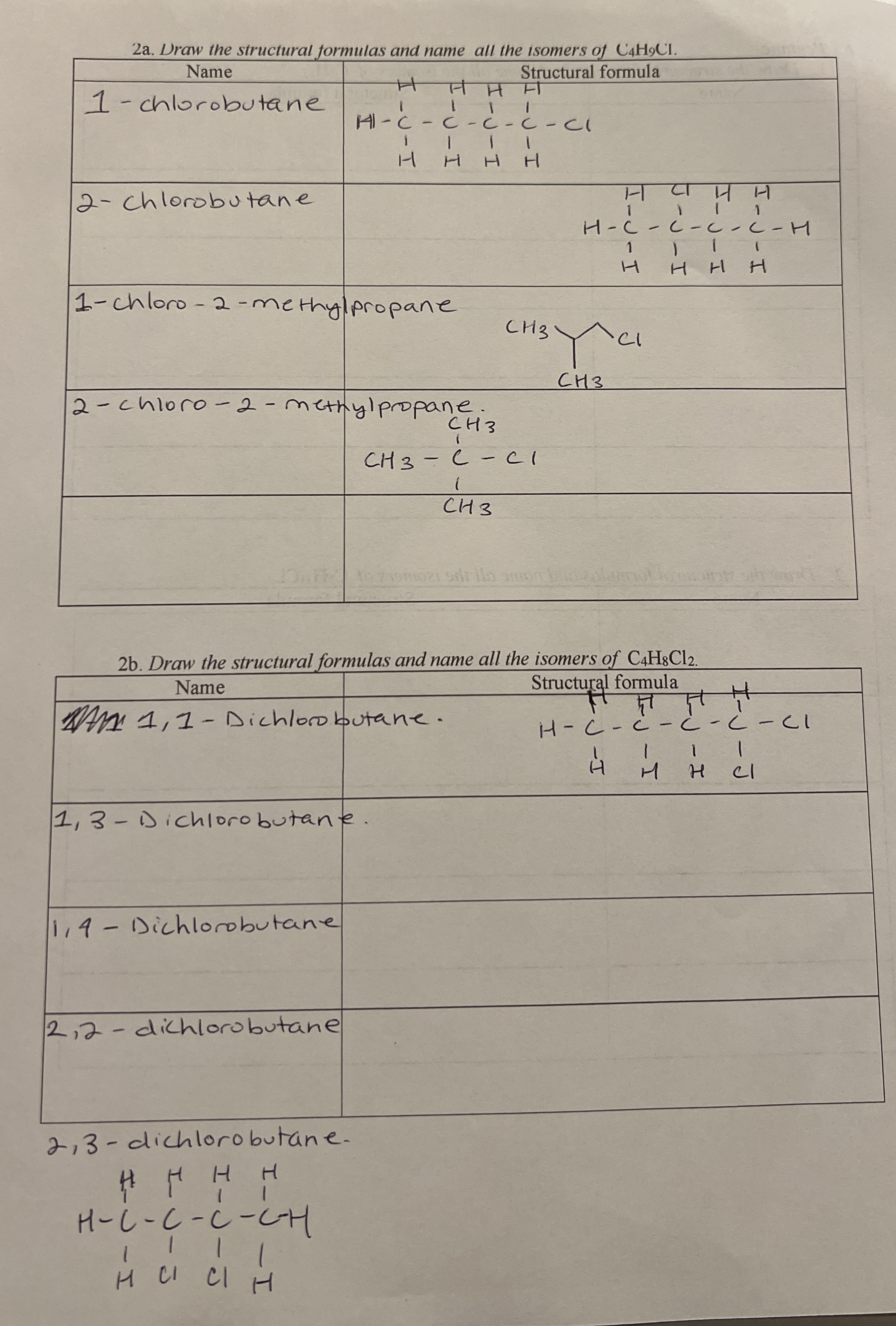 Solved Draw the structural formulas and name all the isomers | Chegg.com