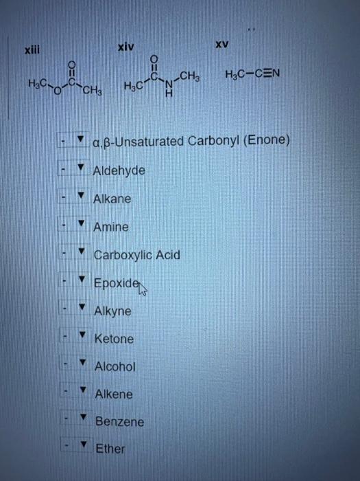 Solved a. β-Unsaturated Carbonyl (Enone) Aldehyde Alkane | Chegg.com