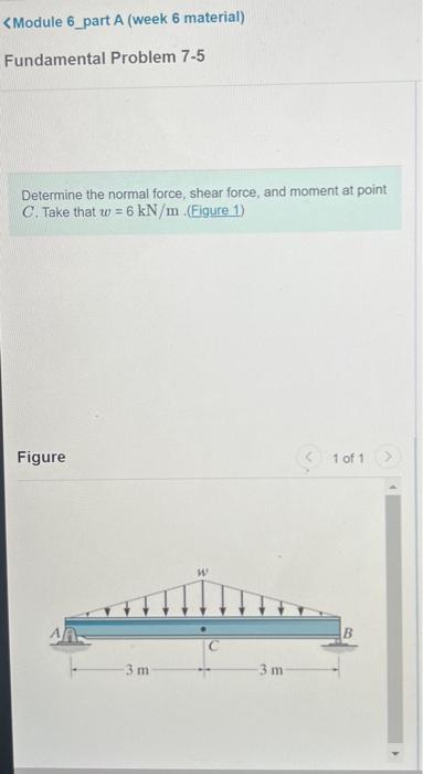 Solved Determine the normal force at point C. Express your | Chegg.com