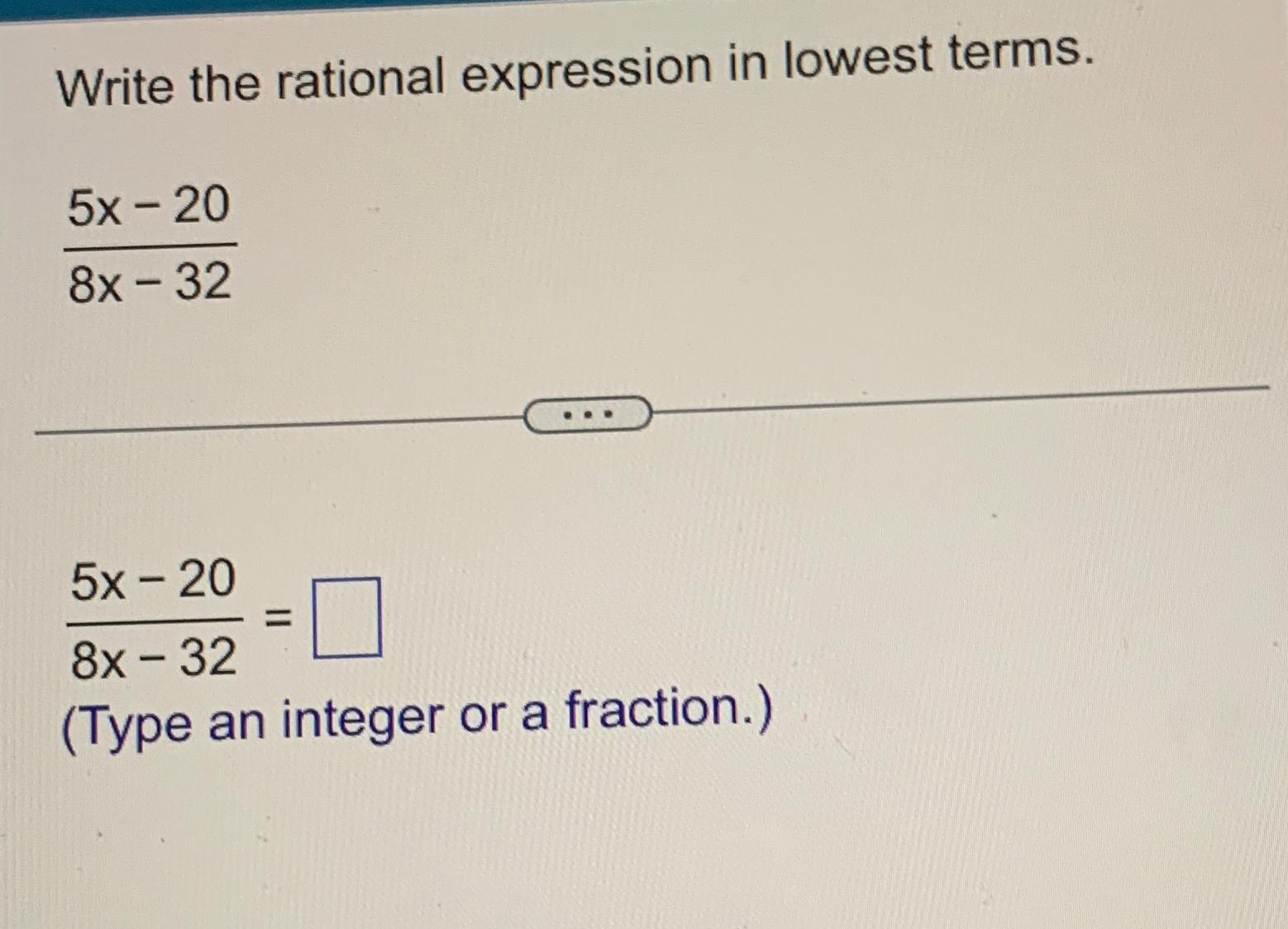 Solved Write the rational expression in lowest | Chegg.com