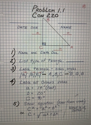 List type of triangle.Lable telangle - ﻿sides; | Chegg.com