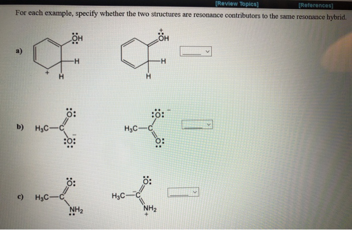 Solved [Review Topics) [References] For each example, | Chegg.com