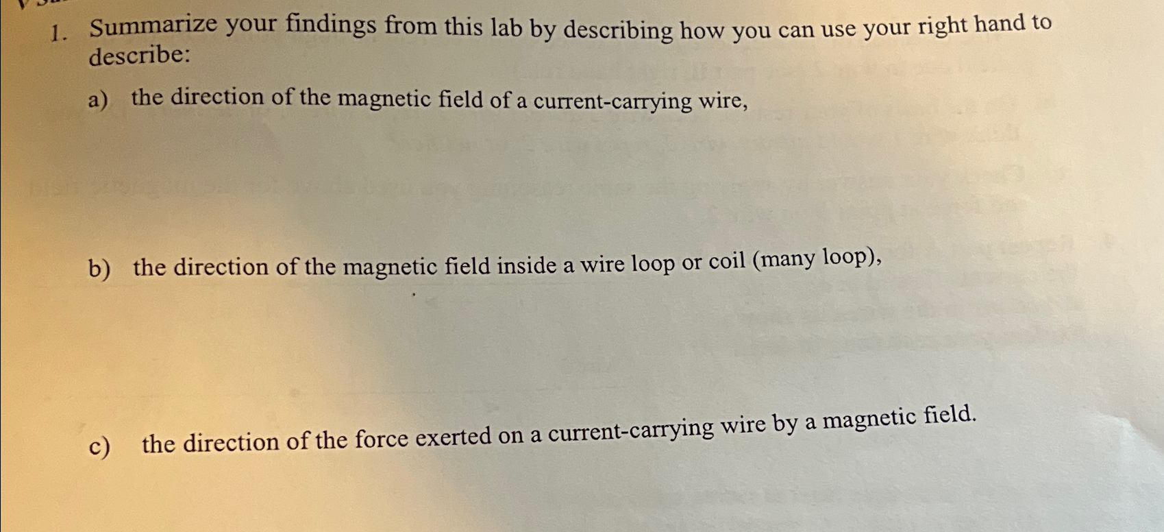 Solved Summarize your findings from this lab by describing | Chegg.com