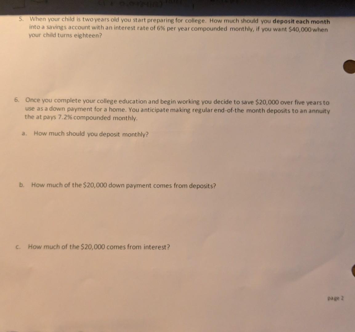 Solved This is for the last few problems on this worksheet | Chegg.com