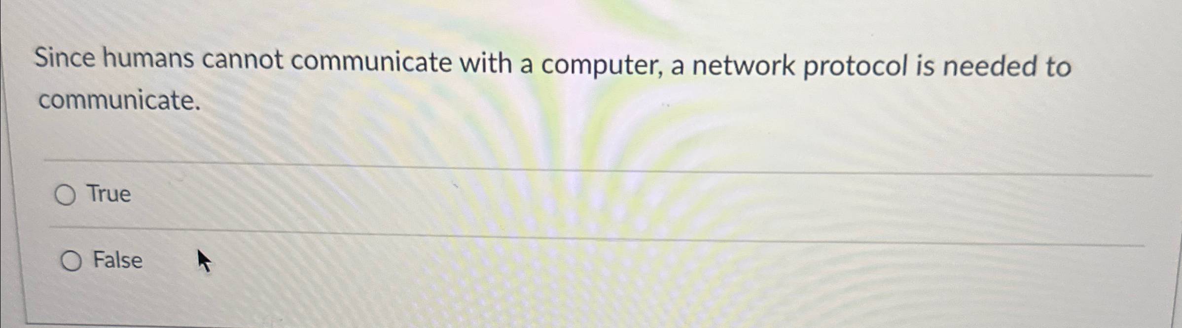 Solved Since humans cannot communicate with a computer, a | Chegg.com