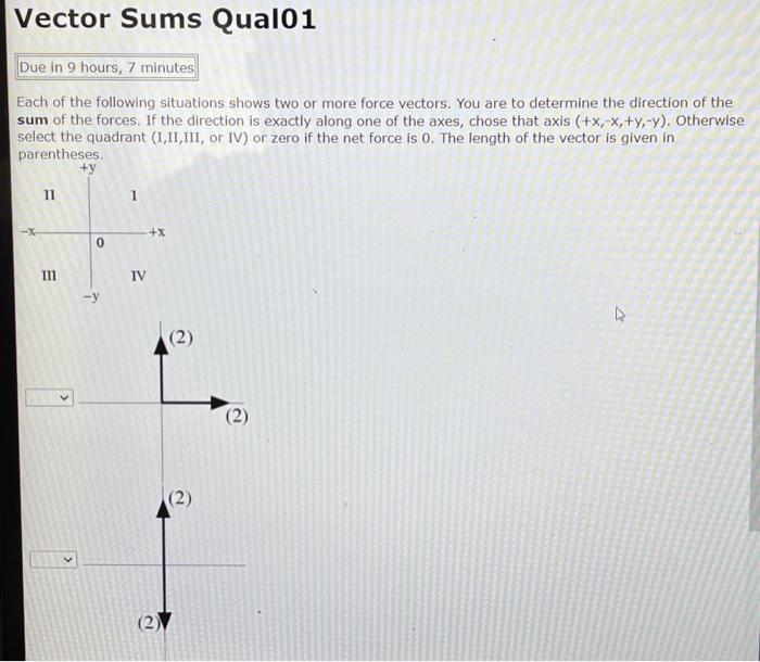 Solved Each of the following situations shows two or more | Chegg.com