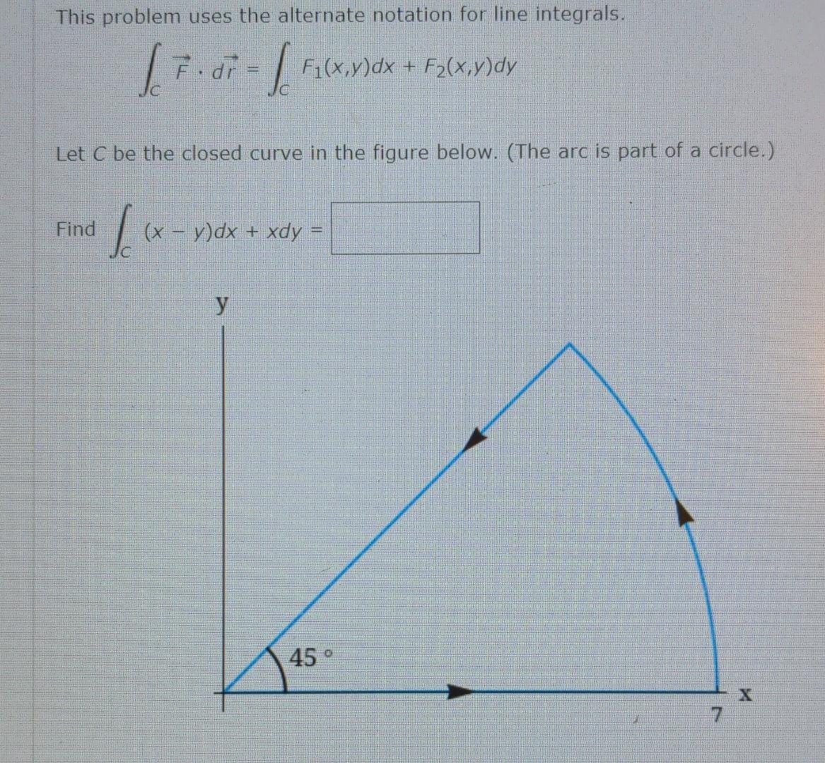 Solved This problem uses the alternate notation for line | Chegg.com