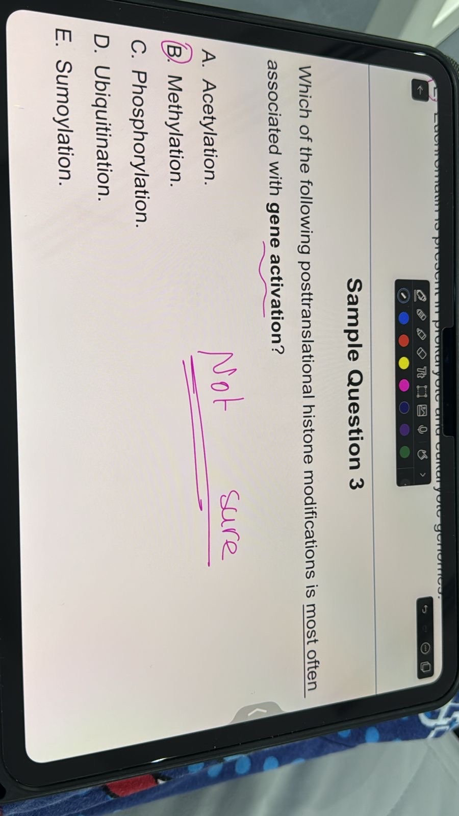 Solved Sample Question 3Which of the following | Chegg.com