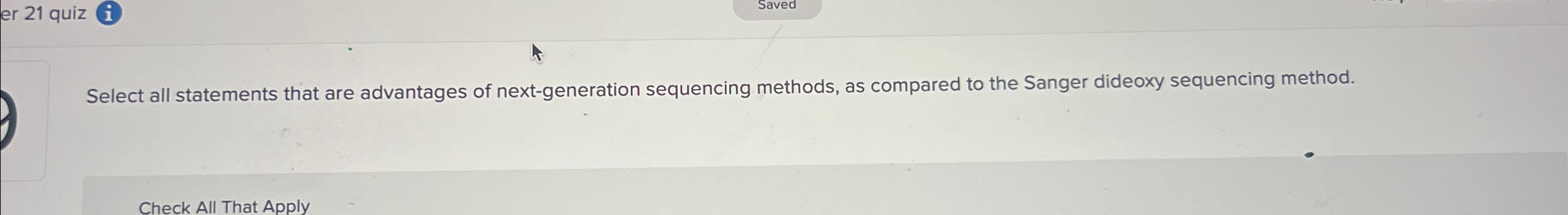 Solved Select all statements that are advantages of | Chegg.com