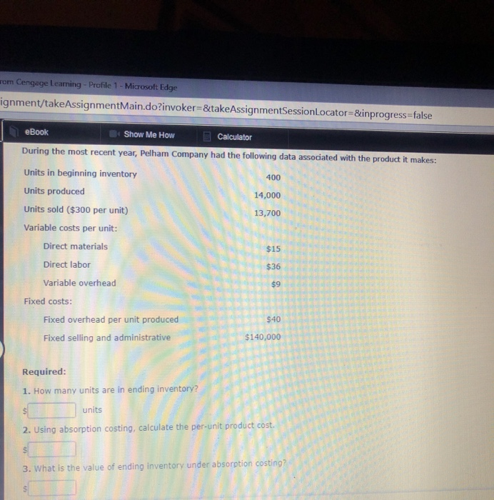 Solved rom Cengage learning - Profile 1 - Microsoft Edge | Chegg.com Solved rom Cengage learning - Profile 1 - Microsoft Edge | Chegg.com