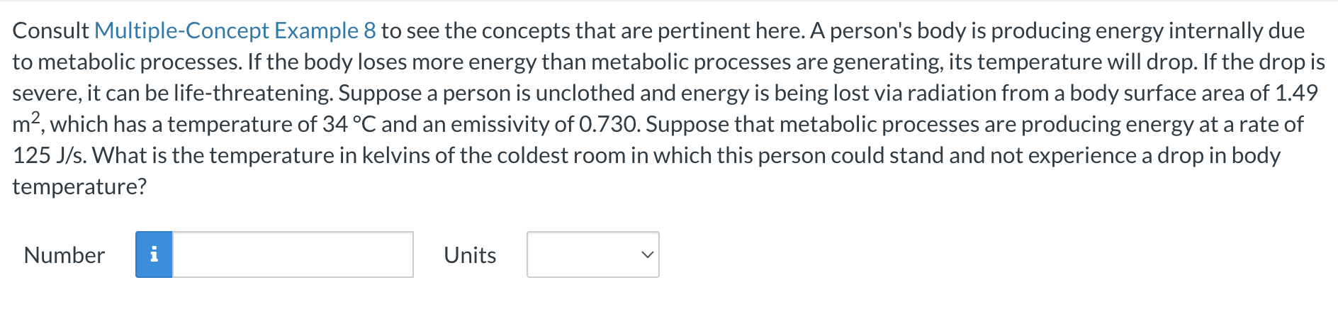 Solved Consult Multiple-Concept Example 8 ﻿to see the | Chegg.com