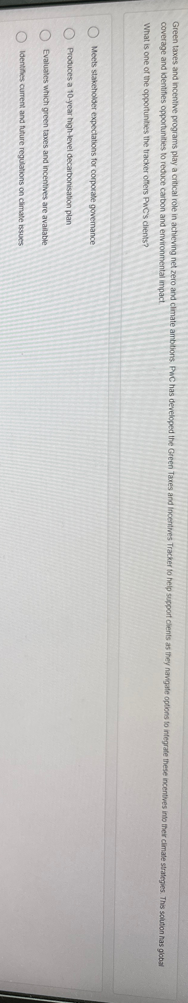 Solved coverage and identifies opportunities to reduce | Chegg.com