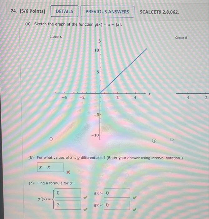 Solved Use the given graph to estimate the value of each | Chegg.com