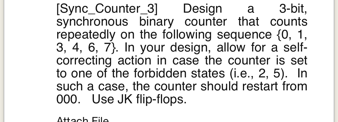 Solved Synccounter3 ﻿design A 3 Bit Synchronous Binary 7610