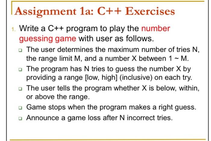 Solved Assignment 1a C Exercises Write A C Program To