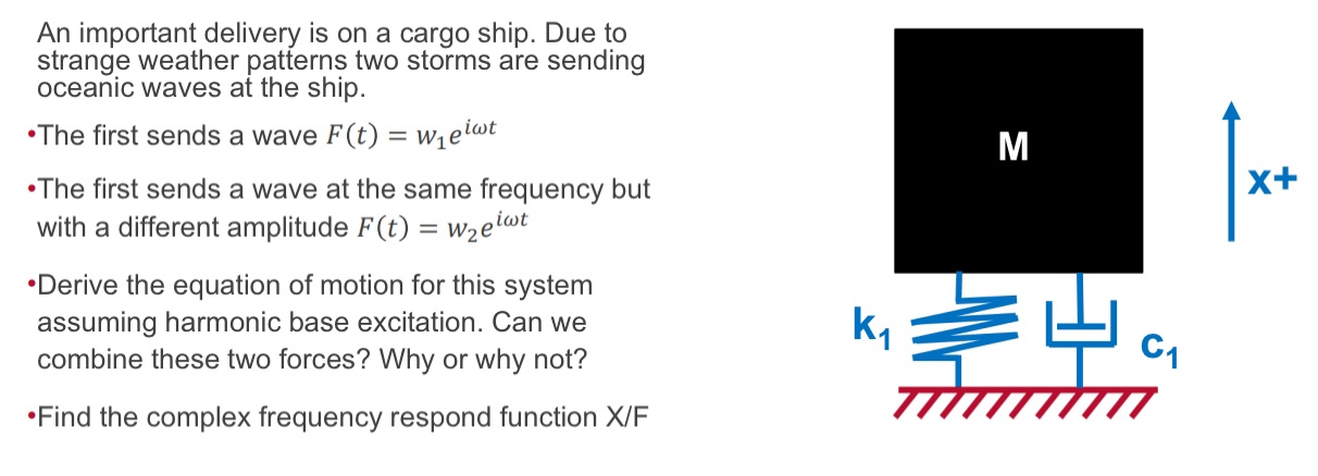 Solved An important delivery is on a cargo ship. Due to | Chegg.com