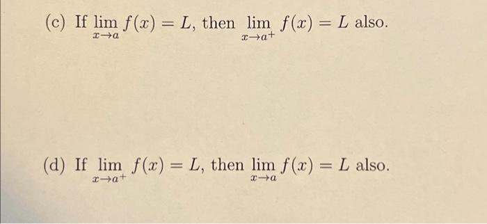 Solved If the statement is always true write true. if the | Chegg.com