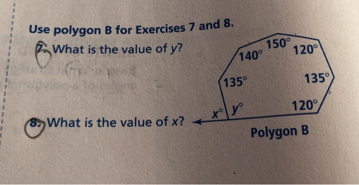 Solved Use polygon B for Exercises 7 and 8. What is the | Chegg.com