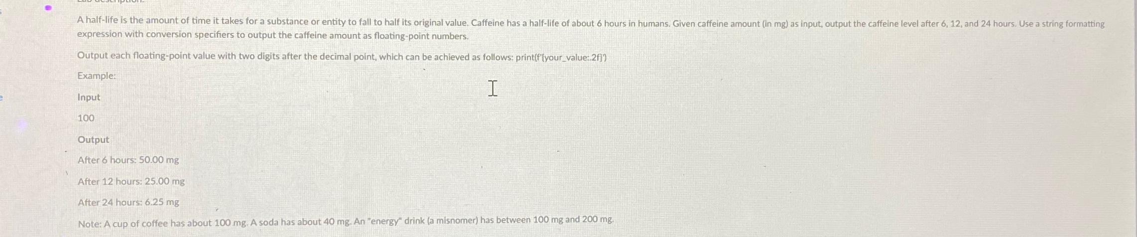 Solved expression with conversion specifiers to output the | Chegg.com