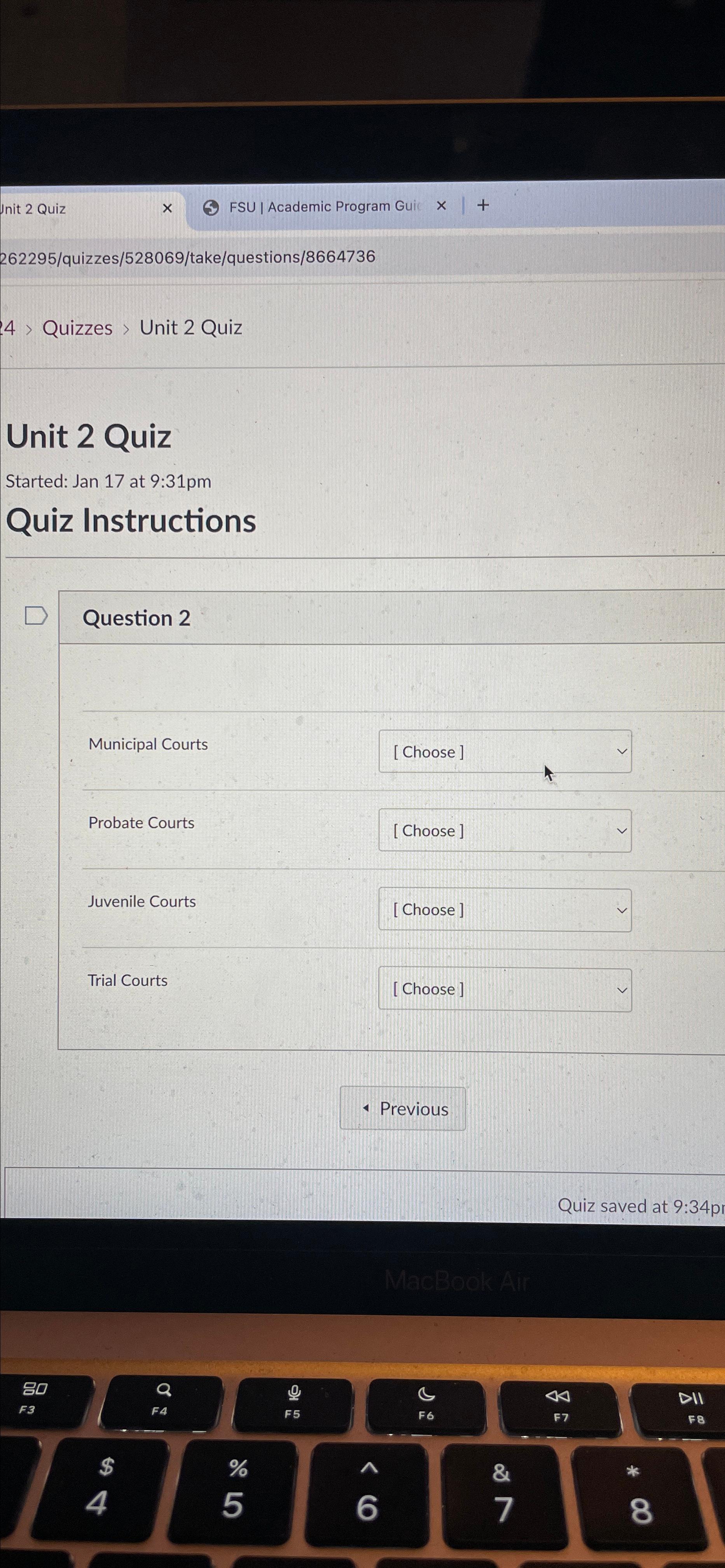 Solved 4 > ﻿Quizzes > ﻿Unit 2 ﻿QuizUnit 2 ﻿QuizStarted: Jan | Chegg.com