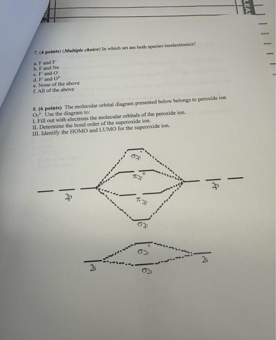 Solved 7. (4 points) (Multiple choice) In which set are both | Chegg.com