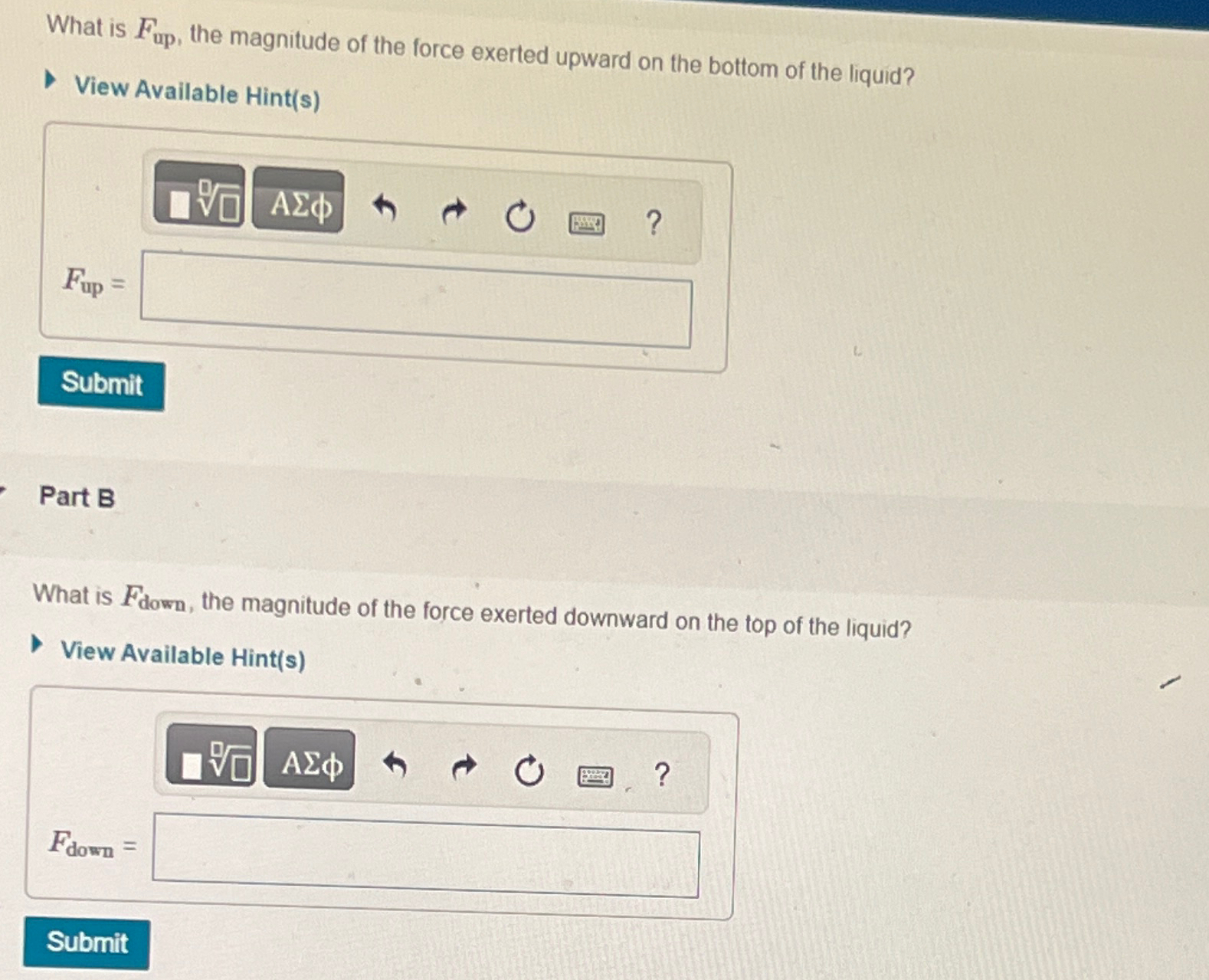 Solved What is Fupp , ﻿the magnitude of the force exerted | Chegg.com
