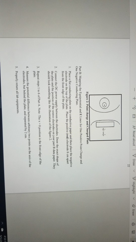 L Laboratory Assignment #2 EQUIPOTENTIAL AND ELECTRIC | Chegg.com