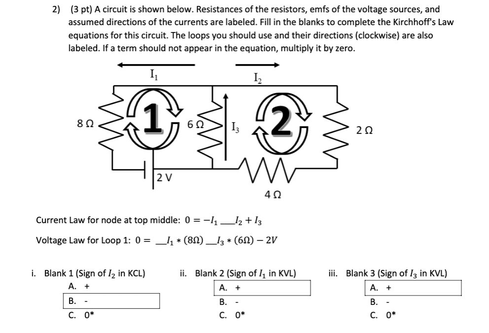 Solved (3 ﻿pt) ﻿A circuit is shown below. Resistances of the | Chegg.com