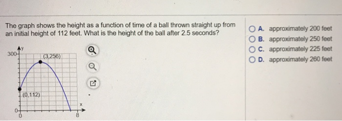 Solved The graph shows the height as a function of time of a | Chegg.com