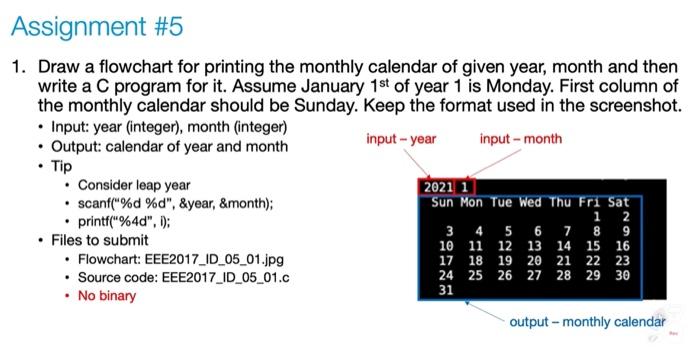 Solved Assignment #5 1. Draw a flowchart for printing the | Chegg.com
