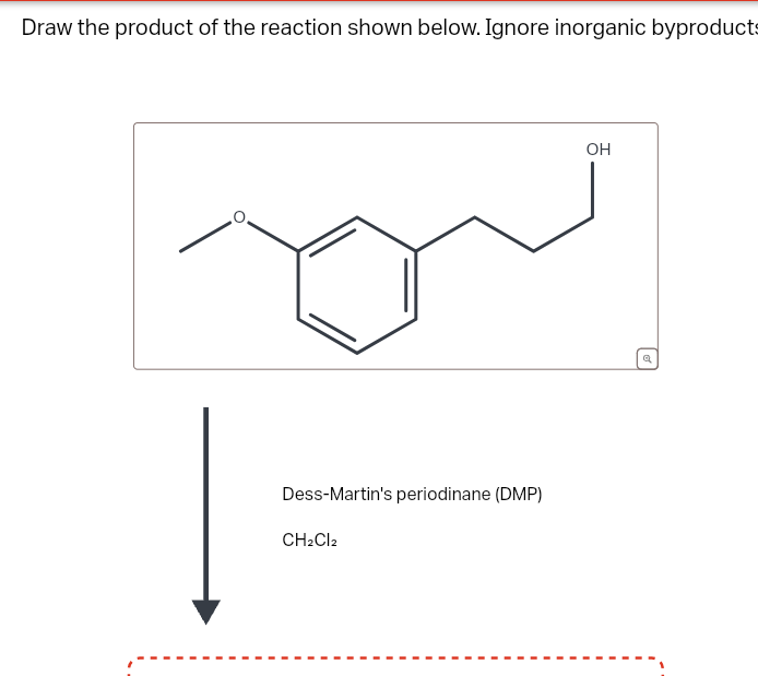 Solved Draw the product of ﻿the reaction shown below. Ignore | Chegg.com