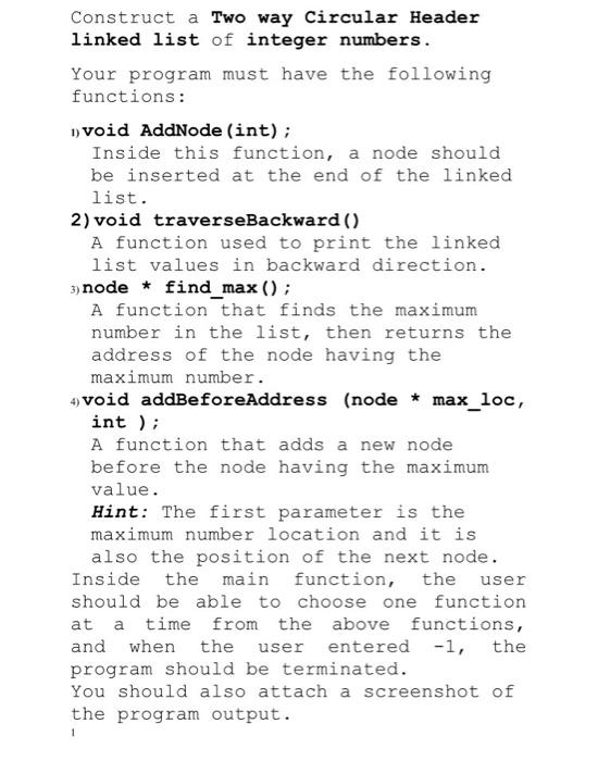 Solved create a simpl program in c++ for this funcuction | Chegg.com