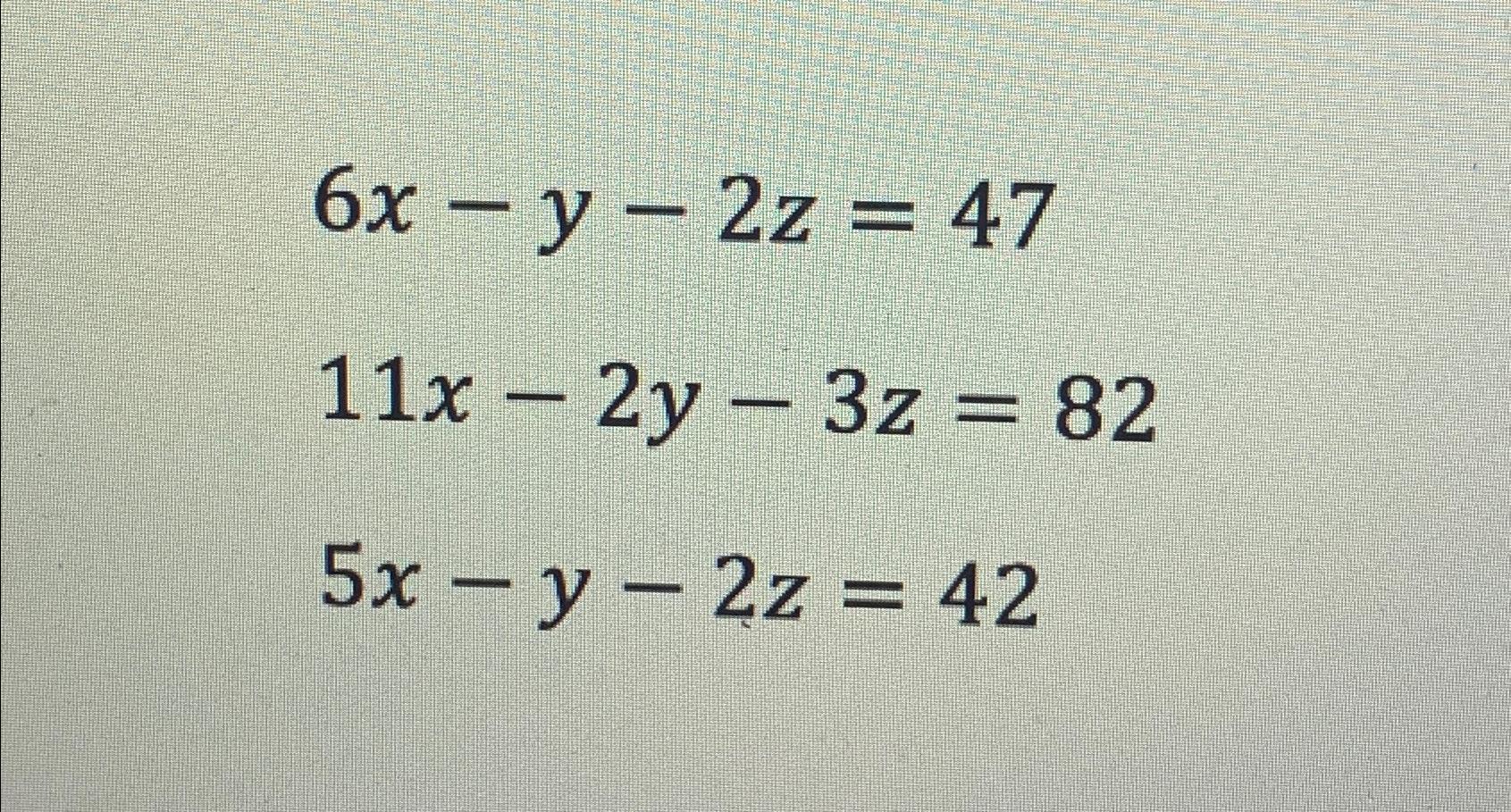 Solved Solve using gauss jordan method | Chegg.com