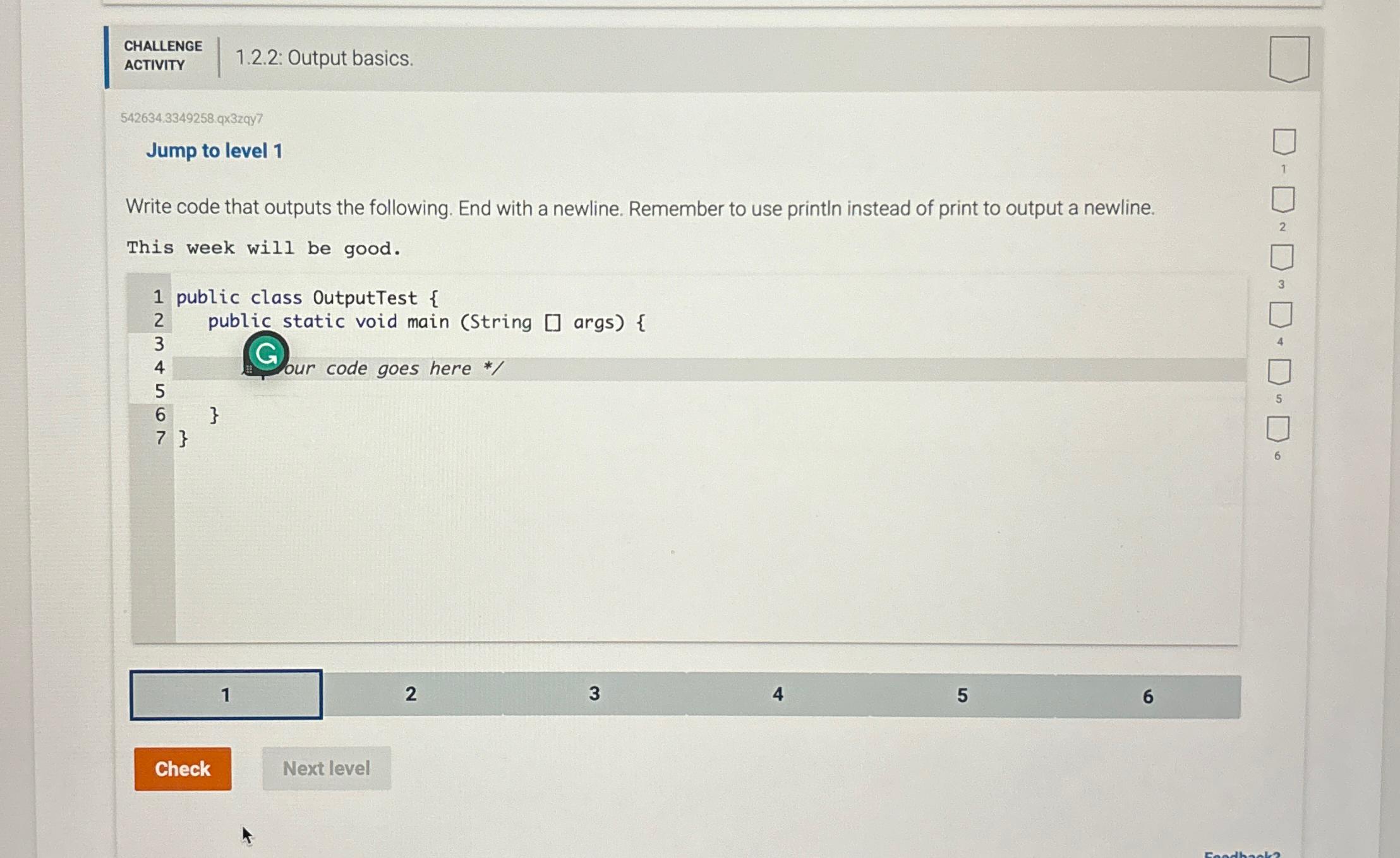 Solved Challengeactivity1 2 2 Output