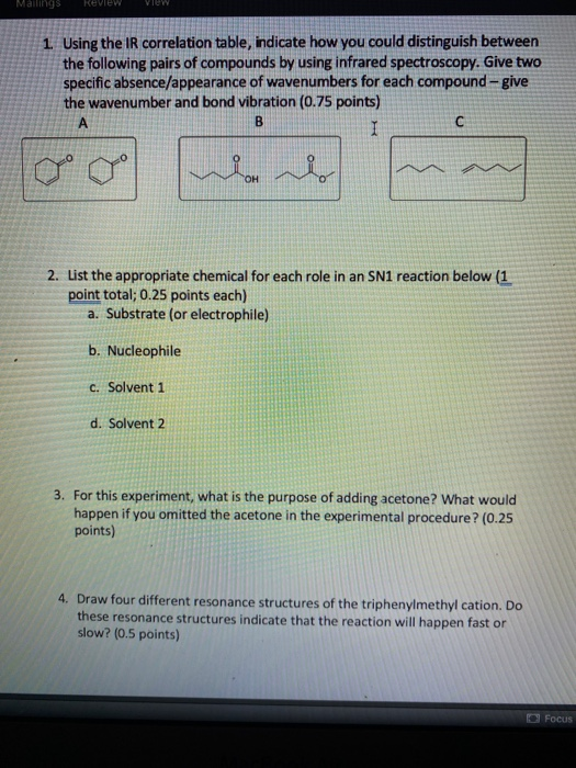Solved: Mailings Review View 1. Using The IR Correlation T... | Chegg.com