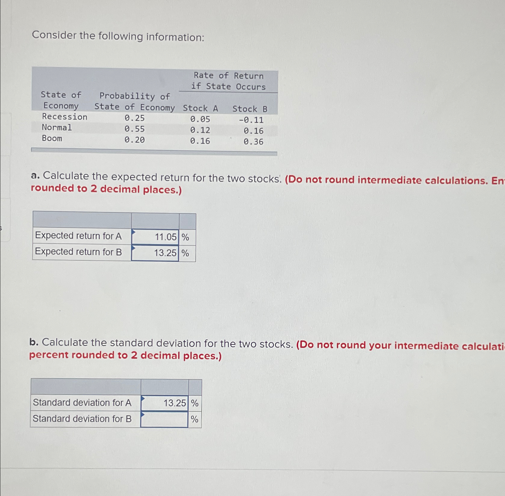 Solved Consider the following | Chegg.com