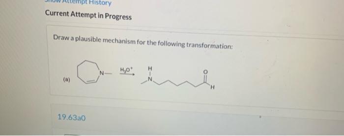 Solved Draw a plausible mechanism for the following | Chegg.com Solved Draw a plausible mechanism for the following | Chegg.com