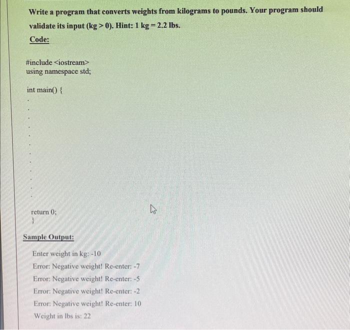 Solved Practice Example 4: Write a program that prompts the | Chegg.com