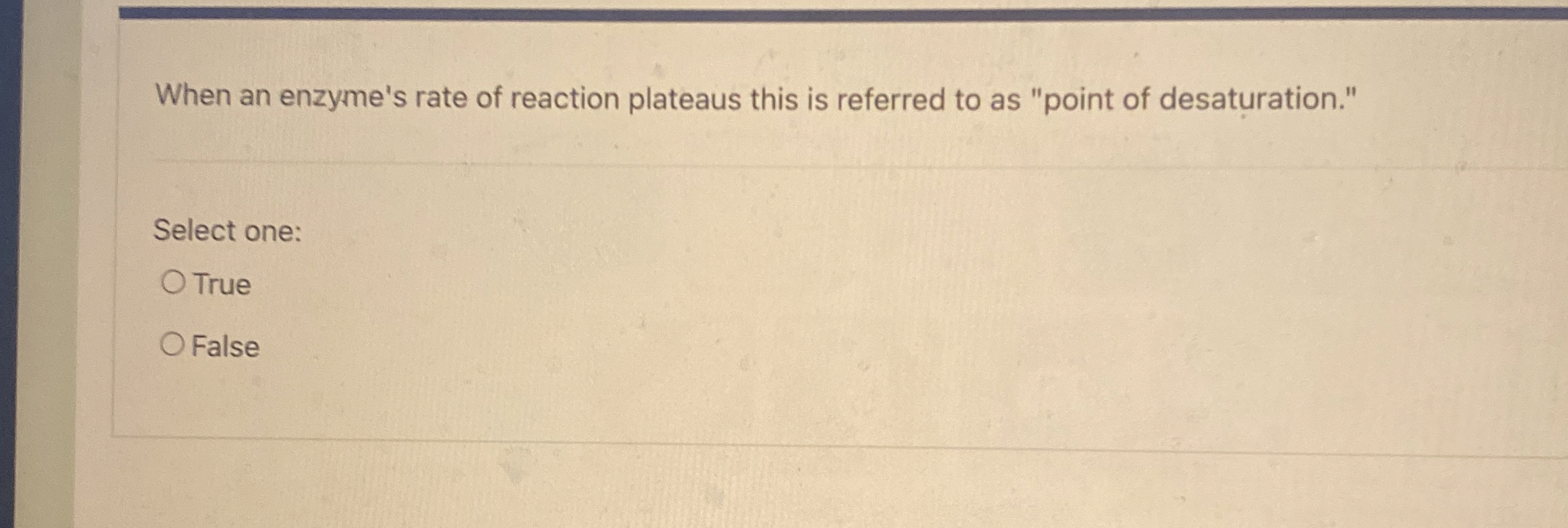 Solved When an enzyme's rate of reaction plateaus this is | Chegg.com